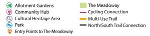 Public Access Map - The Meadoway